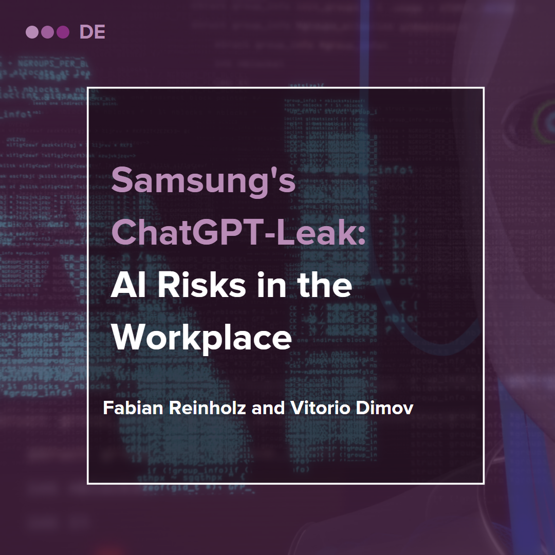 Samsung’s ChatGPT Leak: AI Risks in the Workplace | HÄRTING Rechtsanwälte