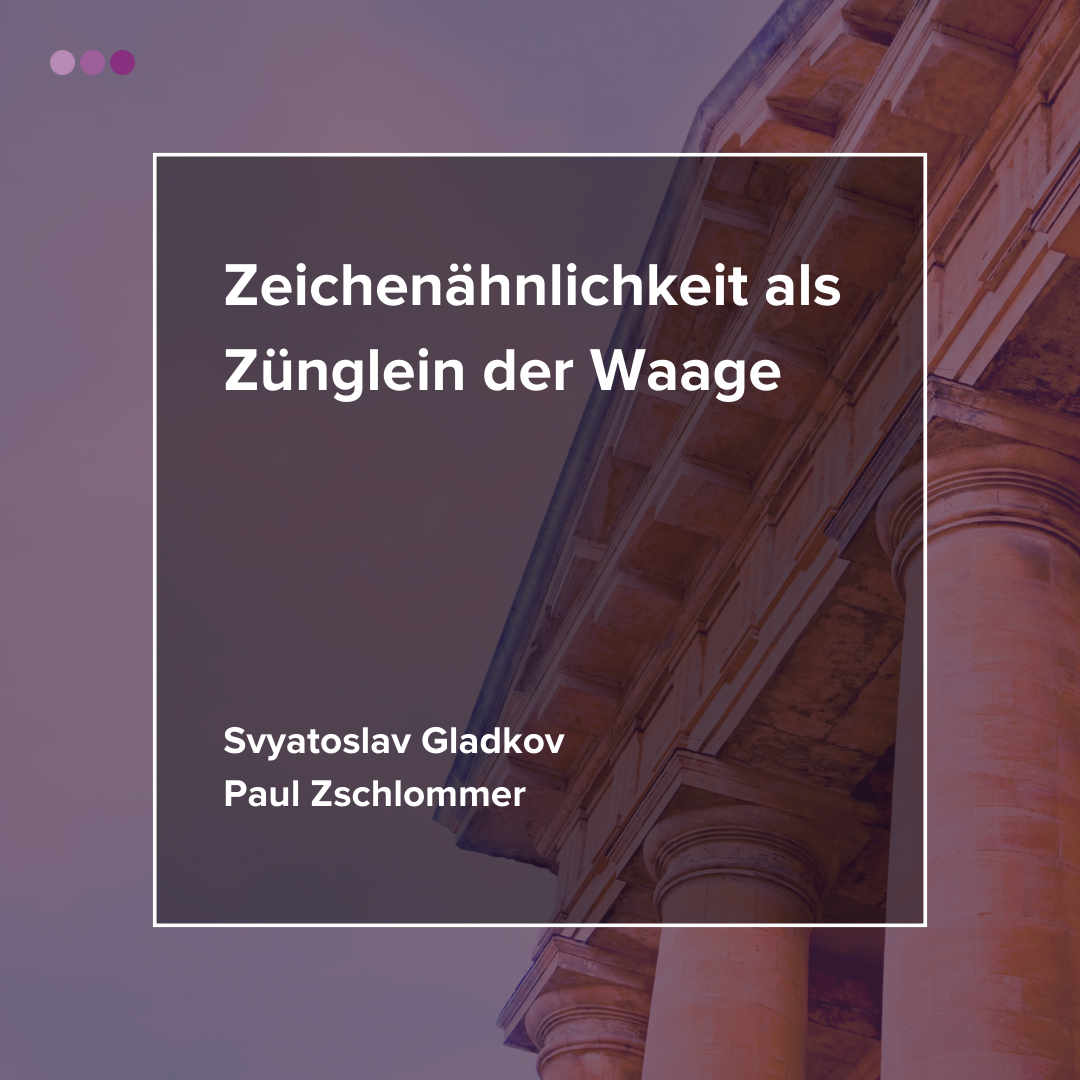 Zeichenähnlichkeit als Zünglein an der Waage | HÄRTING Rechtsanwälte